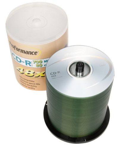 eProformance CD-R media, 48x (100-Pack Spindle) : Amazon.in: Computers ...