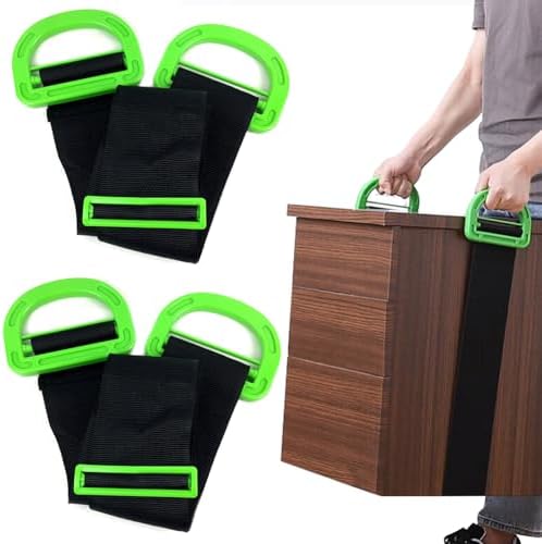 Moving Strap 2 Pack,Carrying Straps with The Durable Handles Suport ...