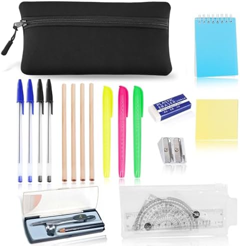 17 Pcs Stationary Sets, Maths Sets For Secondary School, Secondary ...