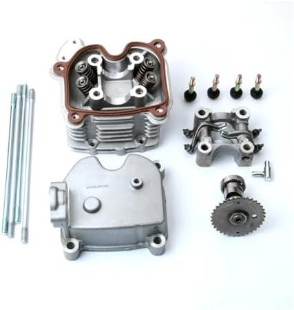 Amazon.com: YEAACLAB Scooter 4 Valve Racing Performance Cylinder Head ...