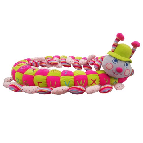 Kidiway Buddy Cora The Pink Caterpillar Plush Toy : Amazon.in: Toys & Games