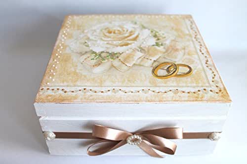 Amazon.com: Wedding gifts, wedding money box, keepsake box, memories ...