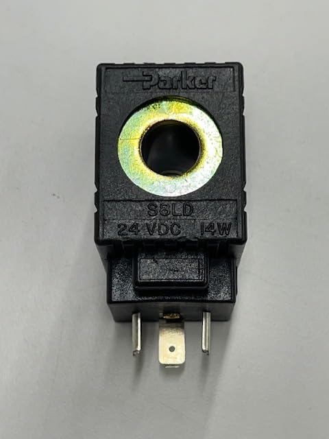Parker S8LD Solenoid Valve Coil 24VDC, 14W 1/2" Core : Amazon.ca ...