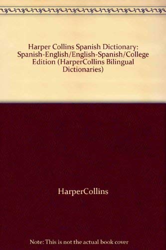 Amazon.com: Harper Collins Spanish Dictionary: Spanish-English/English ...
