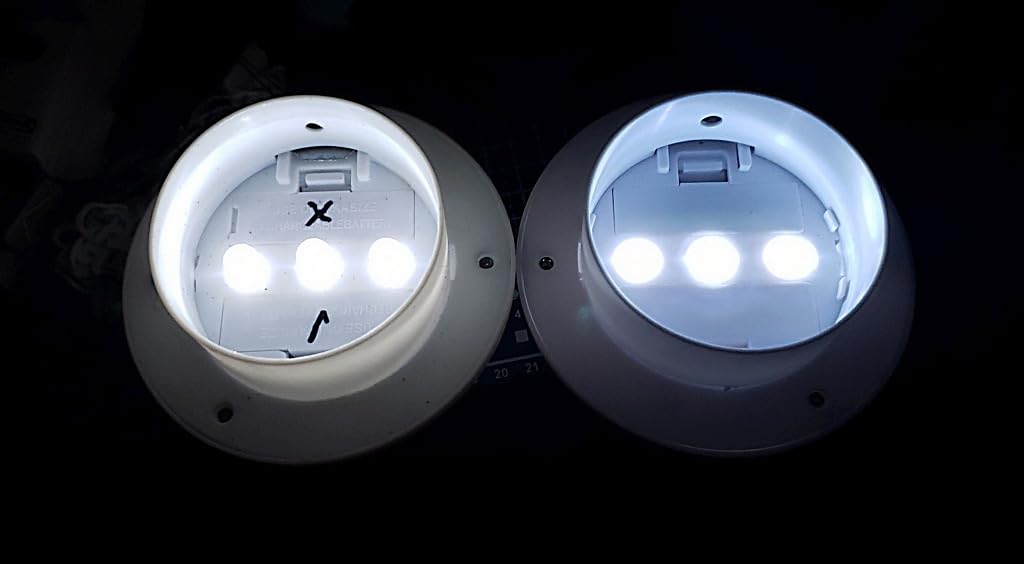 FALOVE 8 Pack Deal - Outdoor Solar Gutter LED Lights - White Sun Power ...