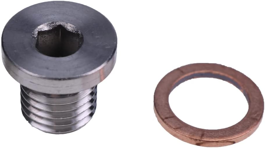 Amazon.com: JZGRDN 7052306 Oil Drain Plug & Washer Compatible with ...