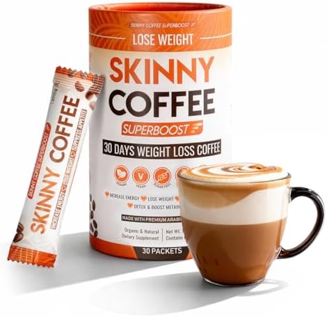 Amazon.com: Skinny Coffee Super Boost Weight Loss Coffee, Belly Fat ...