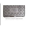 30x30 Inch Hinged Manhole Cover – LDPE Plastic Heavy Duty Drain Cover ...
