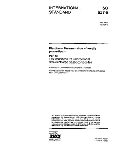 ISO 527-5:1997, Plastics - Determination of tensile properties - Part 5 ...