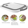 Collapsible Chopping Board Plastic Cutting Board, Foldable Food Basin ...
