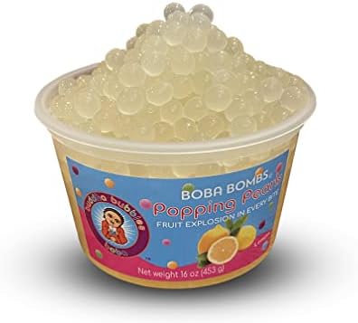 Amazon.com: Premium Popping/Bursting Boba Pearls/Boba Bombs/Dessert ...