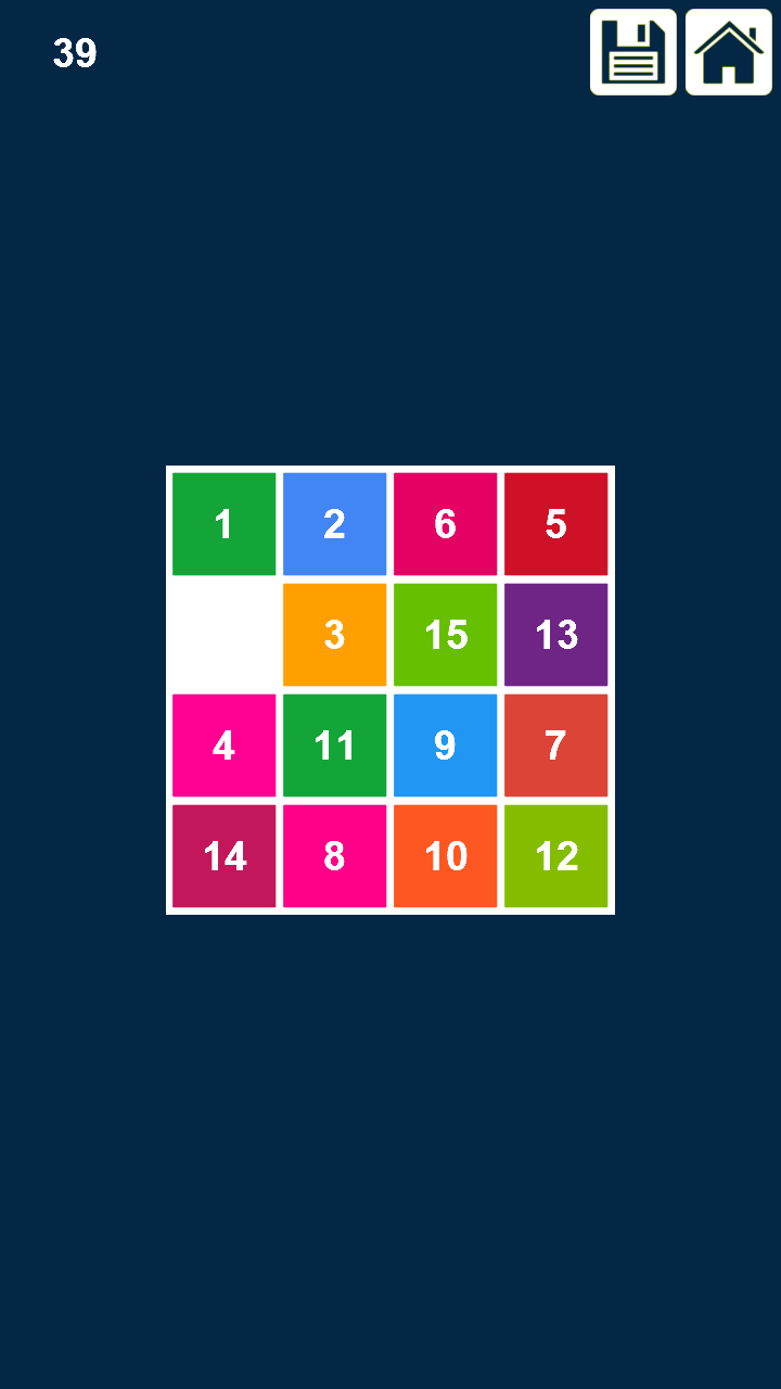 Sliding Numbers: Slide Tile Puzzle - App on Amazon Appstore
