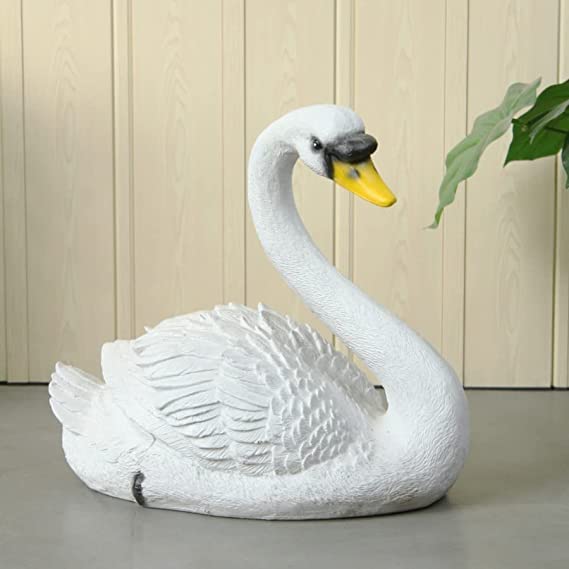 Ftoon Props Big swan for Garden Decor, Home Decor : Amazon.in: Garden ...