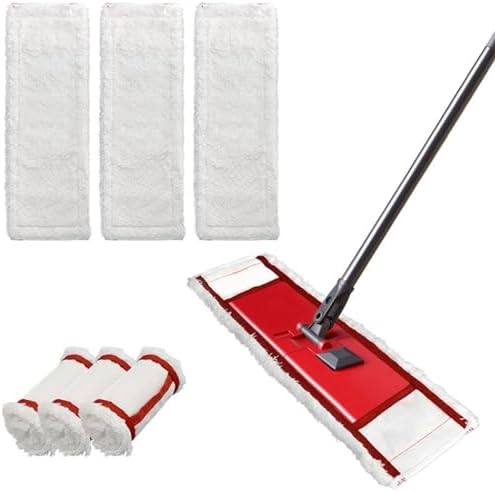 Amazon.com: HMHAMA 3PCS Replacement Floor Mop Pads for Vileda ...