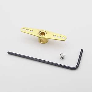 Amazon.com: BrewJa 1PCS Copper 3mm Servo Arm Horn Steering Rudder Arm ...