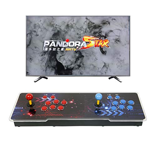SupYaque Pandora Box 3D Arcade Games Console Built-in 3300 Games Retro ...