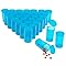 Amazon.com: 20 Pack Empty Pill Bottles with Pop Top Caps, 30 Dram ...