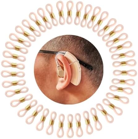 Amazon.com: 40pcs Hearing Aids Glasses Connectors Attachment Loop, Anti-Lost Hearing Aids Holder ...