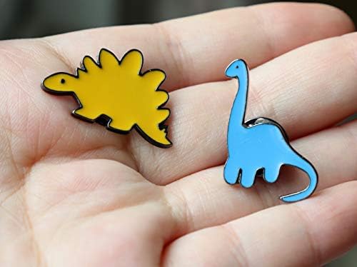 Amazon.com: Dinosaur Pins for Backpacks Jurassic Dinosaur Enamel Pin ...