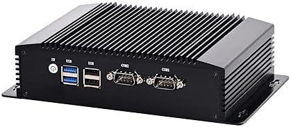Amazon.com: HUNSN Fanless Industrial Computer, IPC, Mini PC, Windows 11 ...