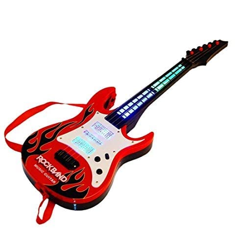 Buy Hemtik Kids Guitar Musical Toy with Mic Boys, Girls Learning to ...