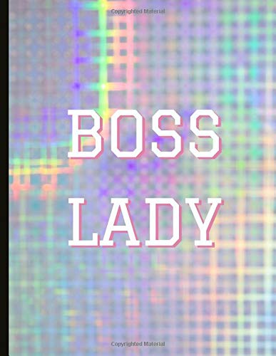 BOSS LADY: Journal - Fun Empowering Design, Extra Large (8.5x11 ...