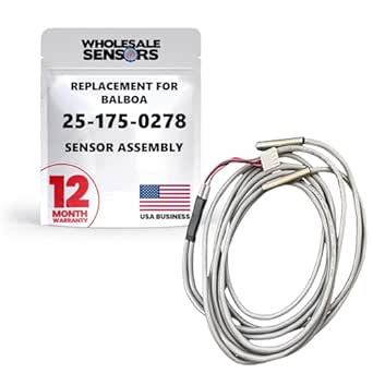 Balboa Water Group 25-175-0278 Replacement Sensor Assembly with 96-Inch ...