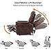 Amazon.com: Mecor Power Lift Chair Dual Motor PU Leather Lift Recliner ...