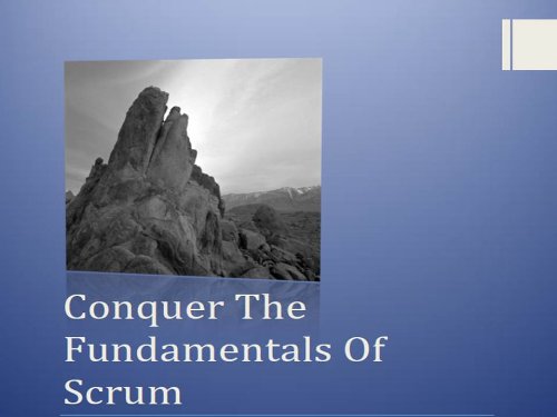 Conquer The Fundamentals of Scrum , Raman, Sanjeev, eBook - Amazon.com