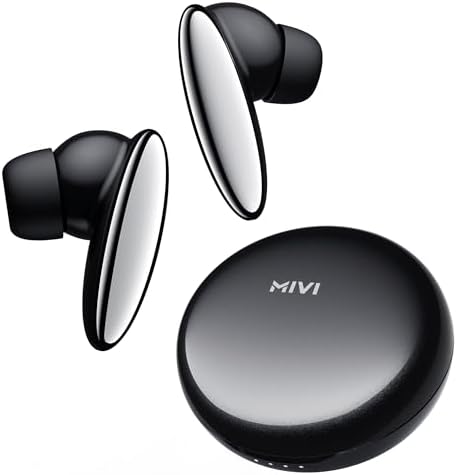 Mivi DuoPods i5 True Wireless Earbuds, High-end Metallic Finish, 13mm ...