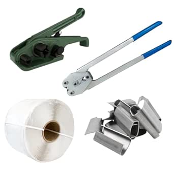 Amazon.com: Complete Poly Strapping Kit - Poly Tensioner, Sealer, 3,000 ...
