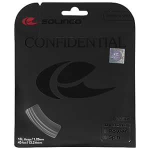 Buy Solinco Confidential Tennis String (16L) Online at Low Prices in ...