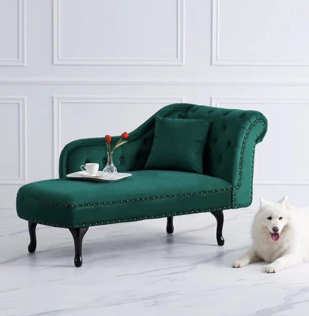 CRAFTKINGS Left Arm Chaise Lounge Recessed Arms Chaise Lounge | Relax ...