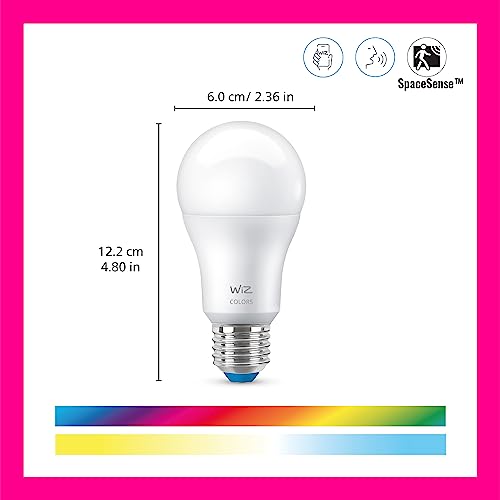 WiZ A60 E27 Colour Smart Light Bulb – BigaMart