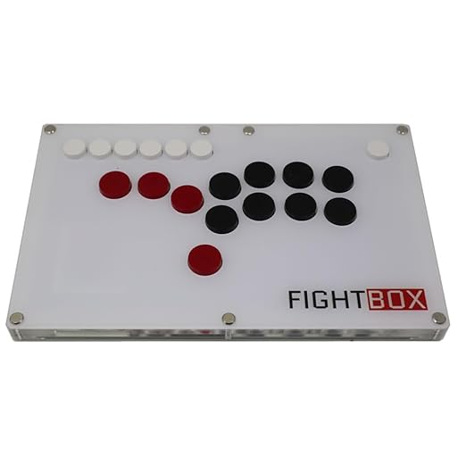 Amazon.com: FightBox B1-PC All Button Leverless Arcade Fight Stick Game ...
