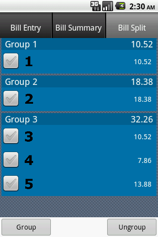Quick Bill Splitter - App on Amazon Appstore