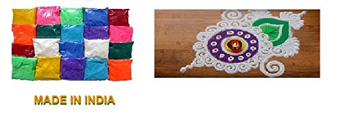 Buy ROTZ Soil Rangoli Art Colours Creativity Diwali 2 Floor Design ...