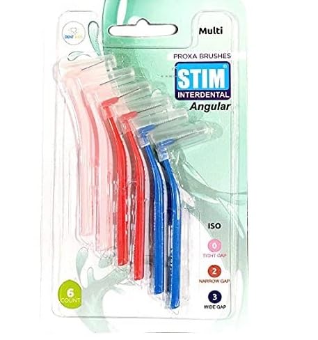 DR. Dentaids Stim Multi Proxa L-Angular Interdental ToothBrush : Amazon ...
