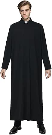 BPURB Unisex Clergy Priest Cassock Robe for Men Women Pulpit Anglican ...