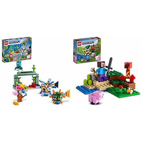 Lego Minecraft: Emboscada de Creeper - ¡Construye la aventura ...