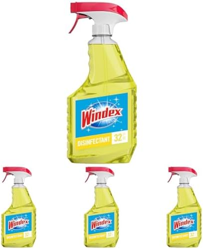 Amazon.com: Windex Multi-Surface Disinfectant Cleaner Trigger Bottle, Citrus, 32 fl oz (Pack of ...