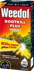Premium Weedol Rootkill Plus 500 ml Liquid Concentrate Weed Killer ...