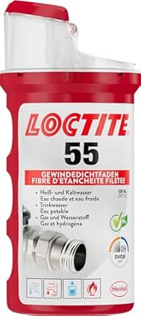 LOCTITE 55, thread sealing thread for quick sealing, thread seal for ...