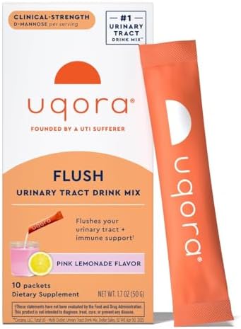 Amazon.com: Uqora Flush - Urinary Tract* with D-Mannose, Vitamin C ...