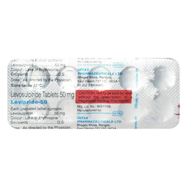 Levipride-50 Tablet 10's : Amazon.in: Health & Personal Care