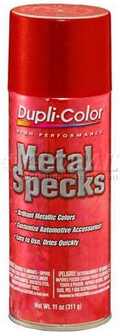 Amazon.com: Dupli-Color Metal Flake Paint Retro Red 11 Oz. Aerosol ...