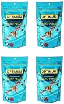Optimum Micro Pallets Fish Food 50gm for Small Fishes Pack of 4 Product ...