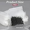Amazon.com: 100 Pcs Loose Tea Bags Tea Filter Bags Disposable Mesh ...