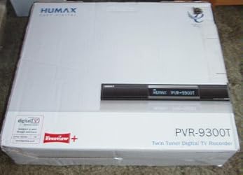 Humax PVR-9300T Freeview+ Recorder, 320GB Hard Drive, Twin Tuner HDMI+ ...