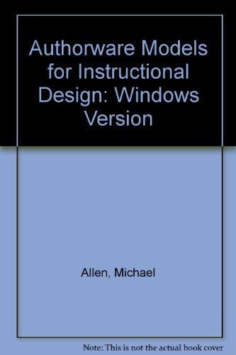 Amazon | Authorware Academic Models for Instructional Design for ...